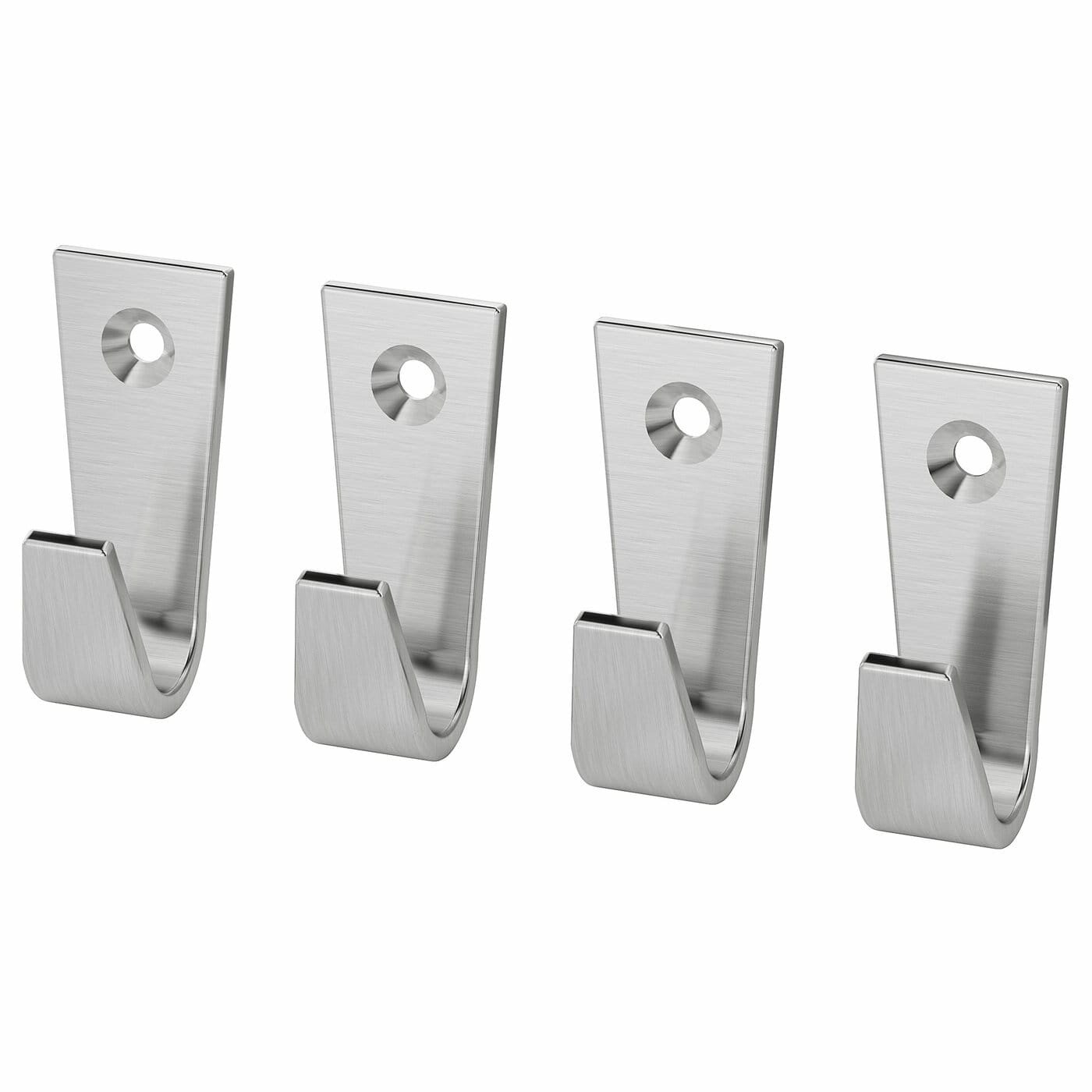 Крючок настенный IKEA BLECKA, никелированный, 5 см 106.409.36
