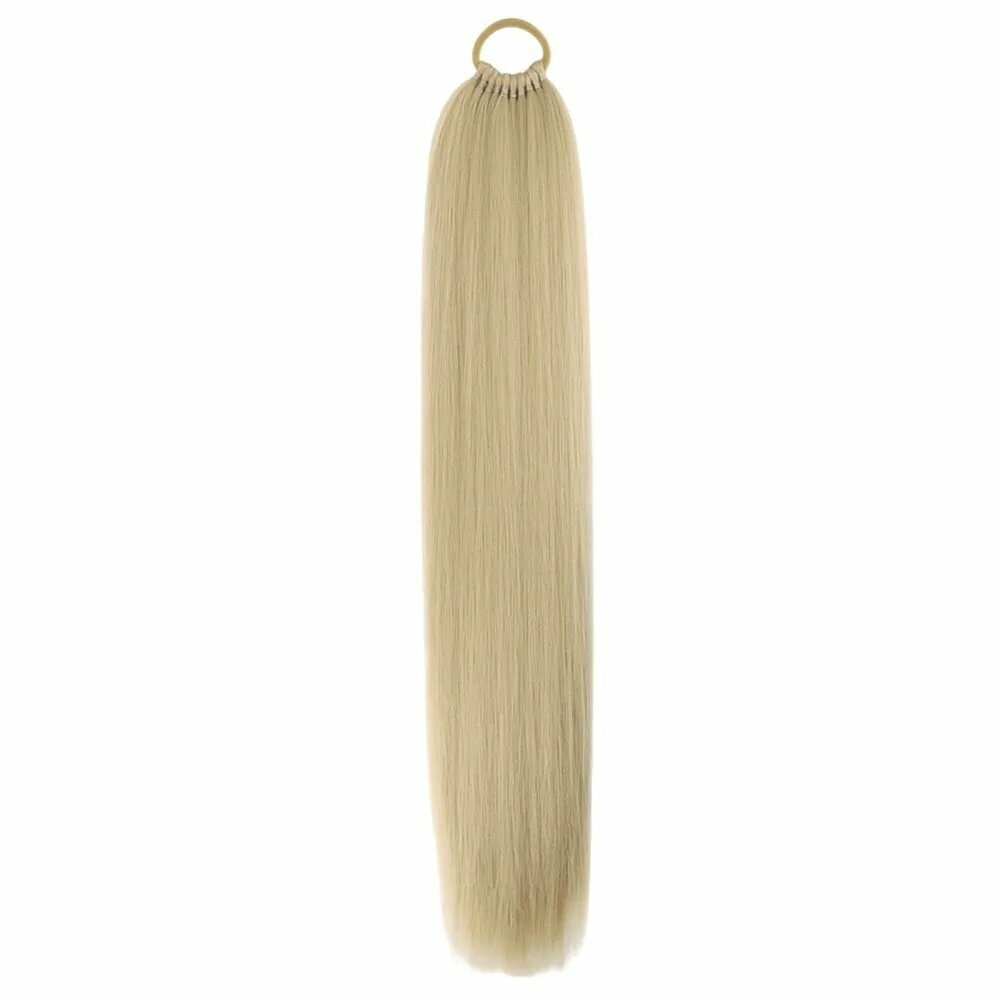 Накладной хвост Yaki Straight 60 см 100 г Многофункциональные пряди для волос