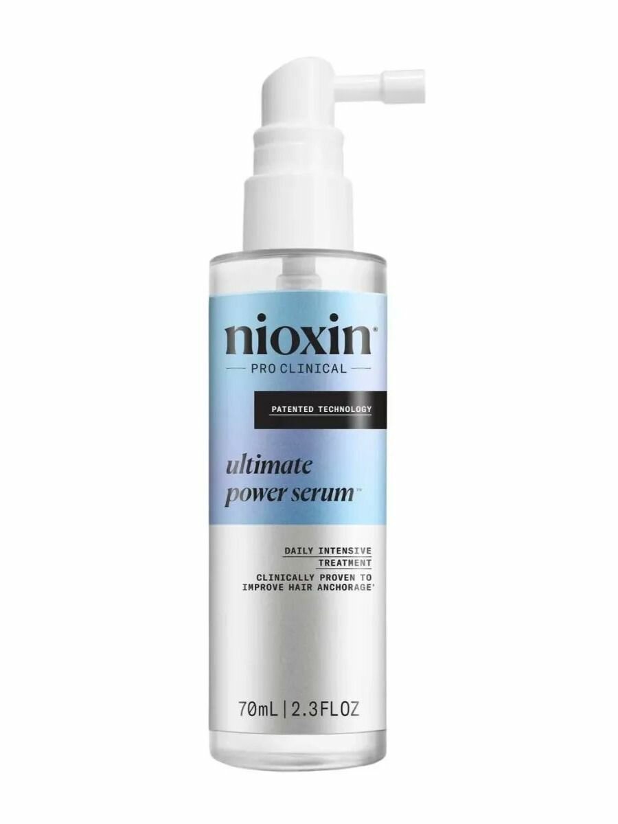 Nioxin - Ultimate Power Serum, Сыворотка против выпадения волос, 70 мл