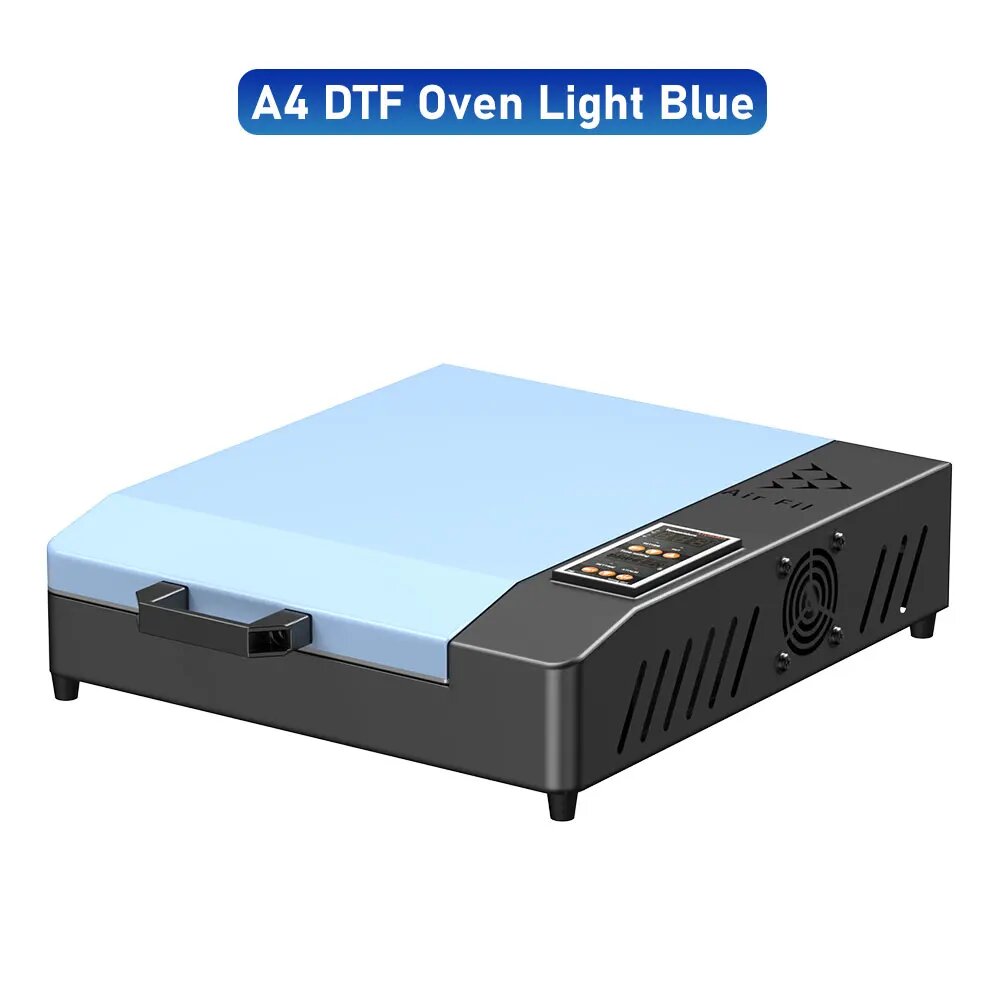 Печь для пленки A4 DTF с очистителем дыма, печь для отверждения плёнки DTF PET с постоянной температурой, печь для горячего расплавленного порошка, прямой перенос плёнки