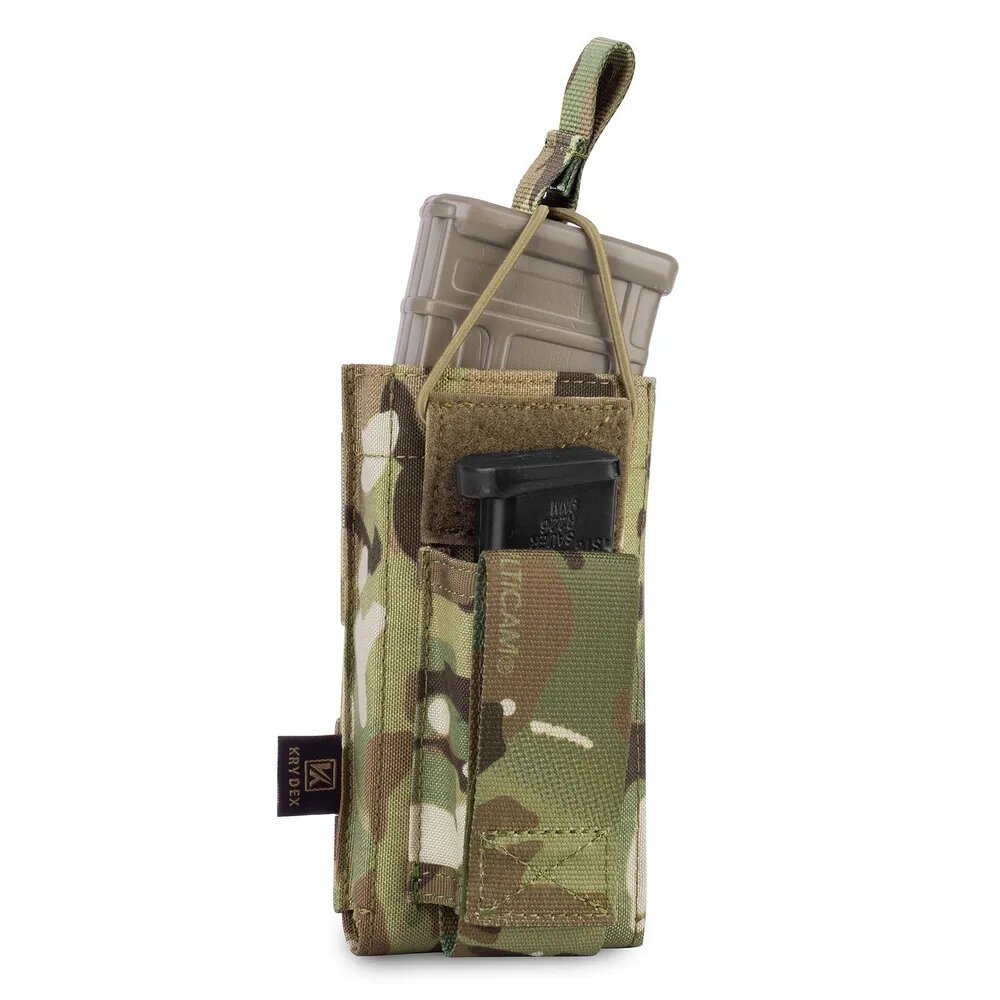 Krydex Gear Модульная сумка для магазинов 5.56 .223 Mag и Pistol Mag, камуфляж