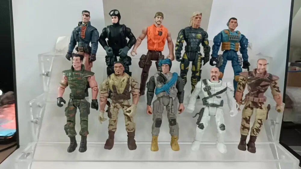 10 шт. 3.75 - дюймовая игрушка, Lanard the Corps figure 001