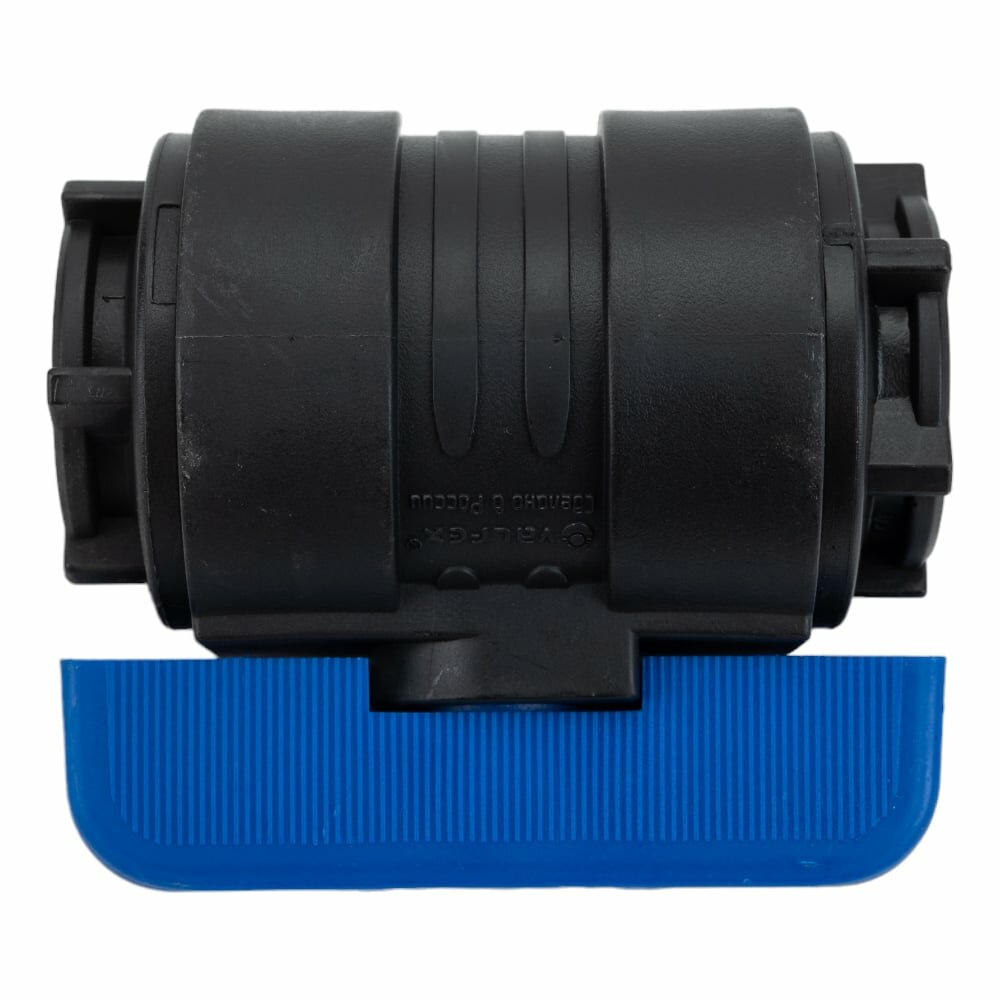 Компрессионный шаровой кран VALFEX ПНД ВН/ВН резьба разборный 1/2"-1/2"Ду16 1210011012012 — фото 1