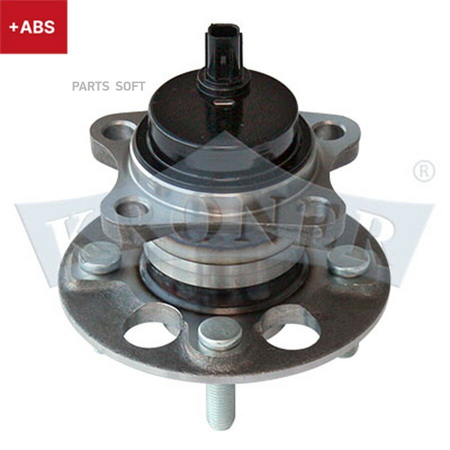 KRONER K151850 Ступица с подшип. в сборе TOYOTA Yaris (06-) (задн.) [d=135 с ABS] () KRONER
