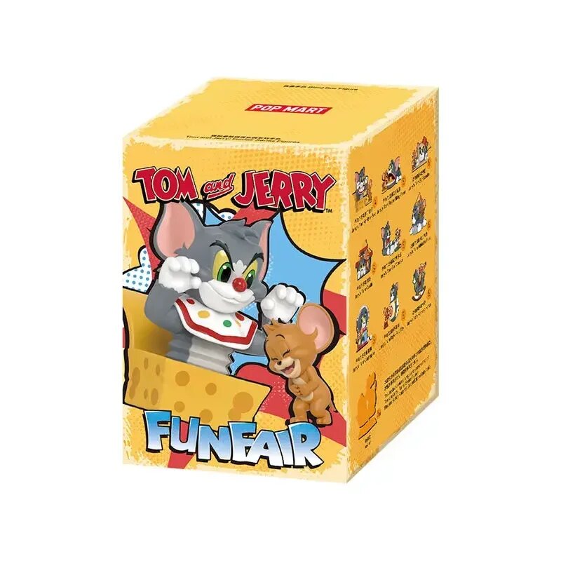 POPMART Том и Джерри Праздничный фестиваль Коллекционная фигурка 1 Blind Box