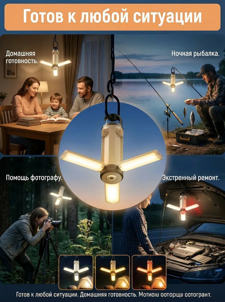 Кемпинговый фонарь — фото 1