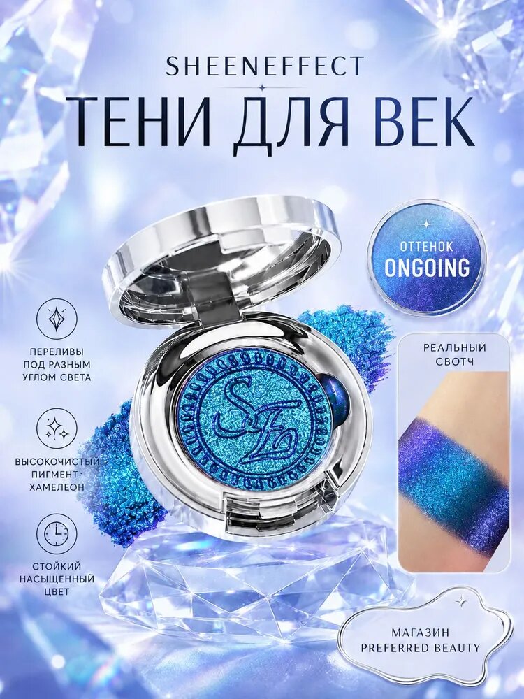 Палитра теней для век SheenEffect - Ongoing