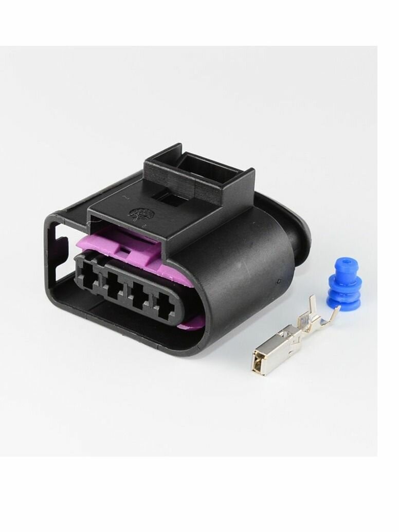 Разъем (колодка, фишка) 4 контактный (4 pin) 4D0971994 катушек зажигания Porshe Audi Volkswagen Skoda SEAT Ford