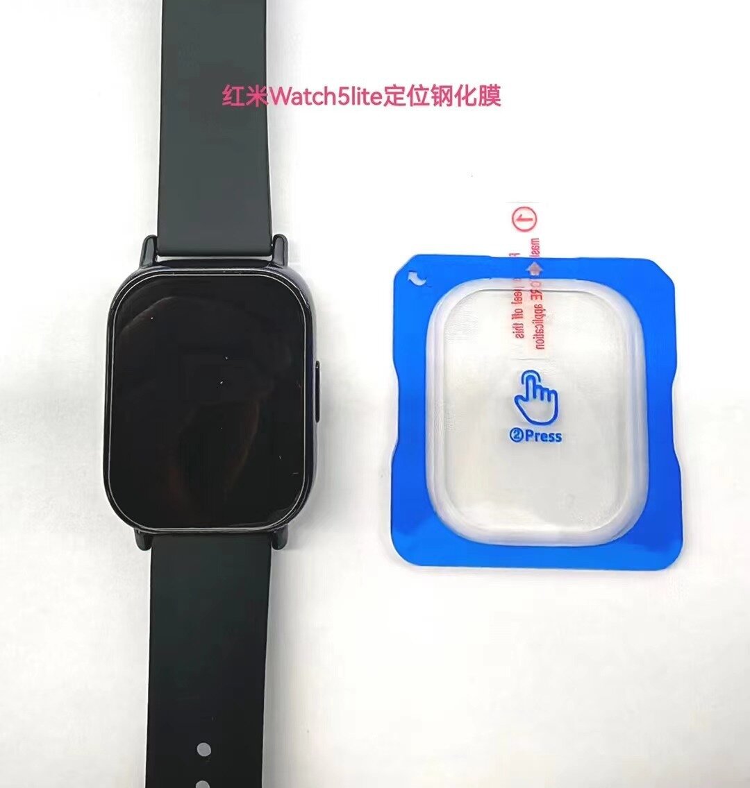 Защитное стекло для умных часов Redmi Watch 5 Active с закругленными краями, прозрачное, высокая четкость, 1 шт
