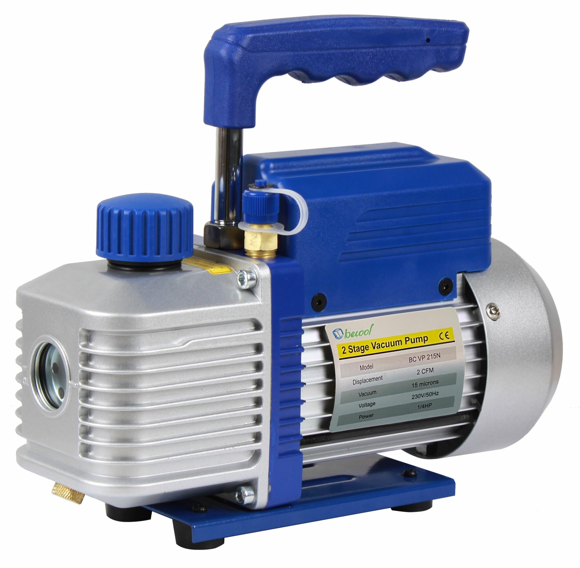 Вакуумный насос двухступенчатый для кондиционера Becool BC-VP-215 (43 л/мин; 5 Па; 8 кг)