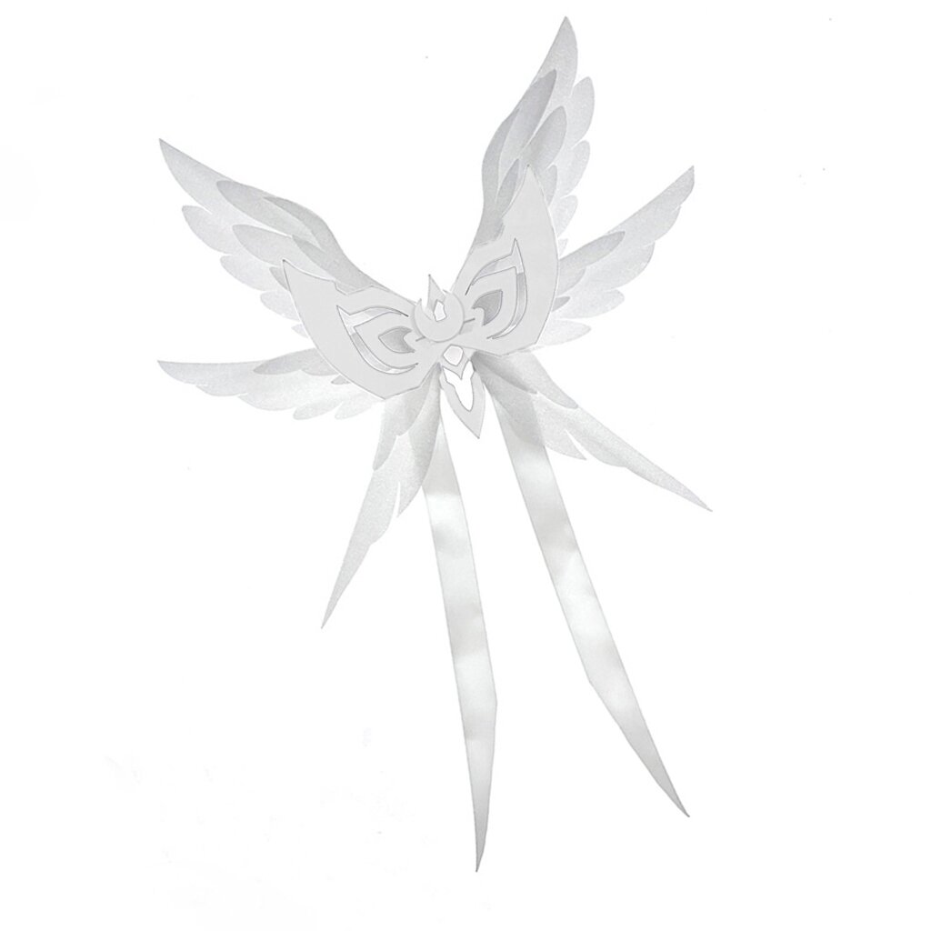 Негабаритная Заколка Для Волос Angel Wing Anime Party Dressingup Головной Убор для Фотосъемки