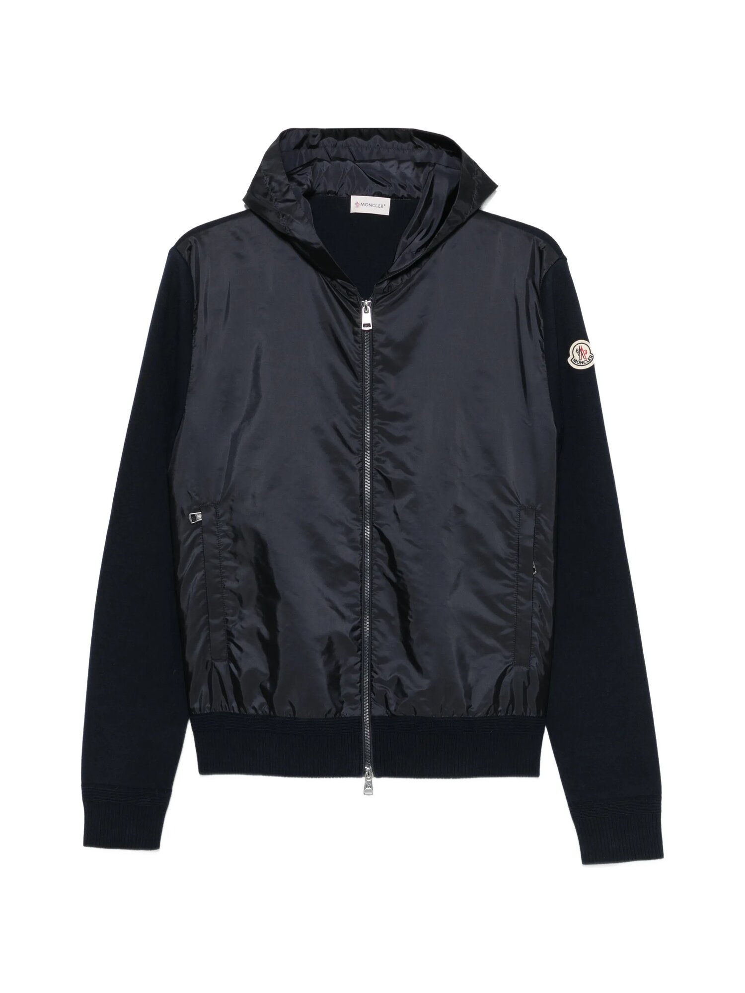 Худи Logo-patch panelled hoodie