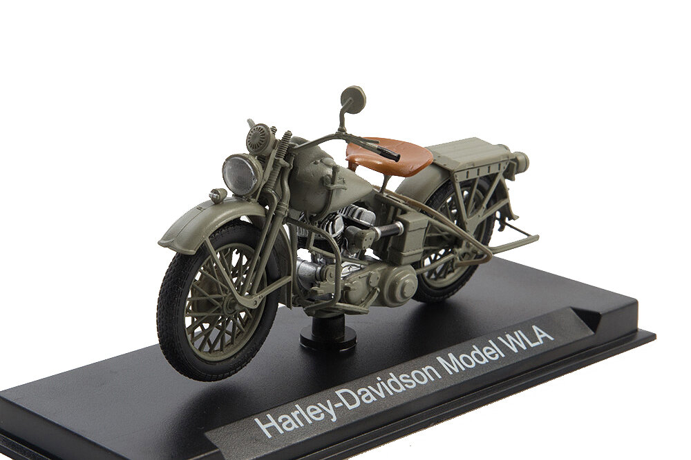 Модель коллекционная MODIMIO Harley-davidson wla / харлей дэвидсон вла (наши мотоциклы #25)