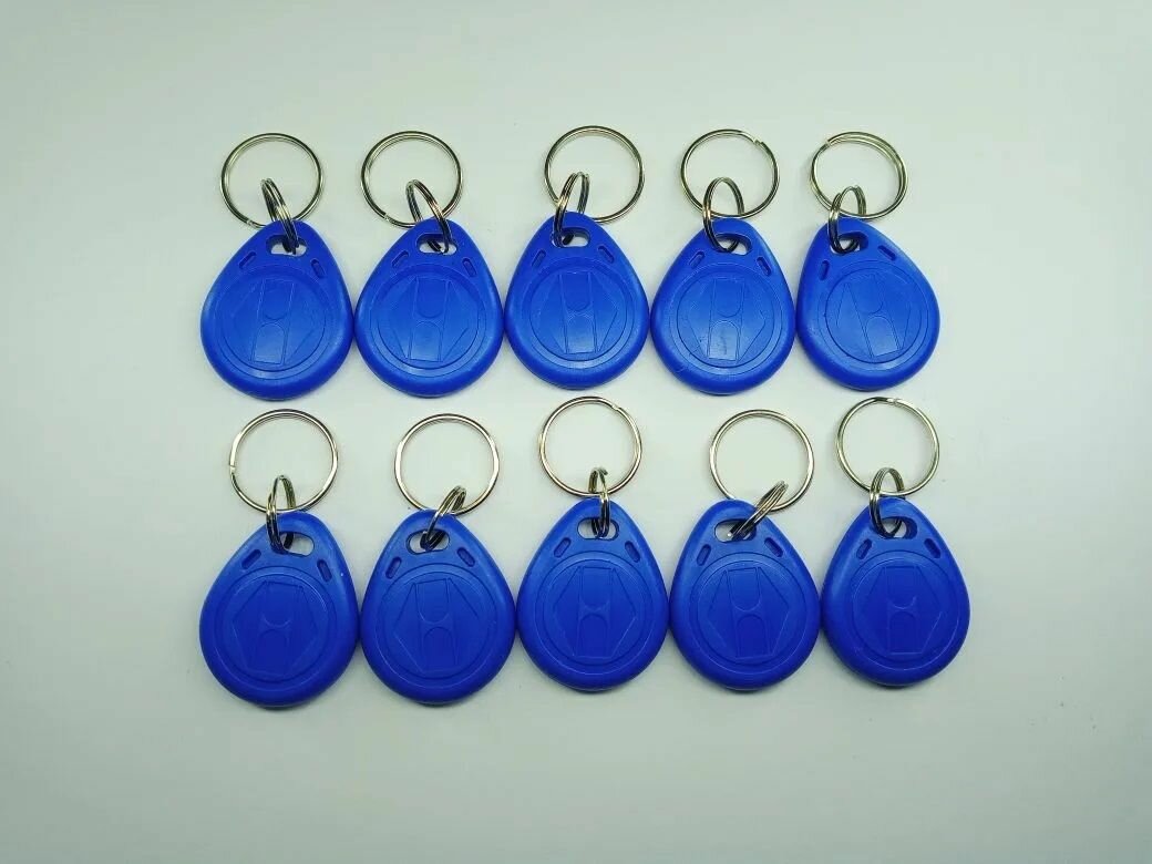 Em-key Брелок EM-MARINE 40*33*4мм (Синий) (10 штук)