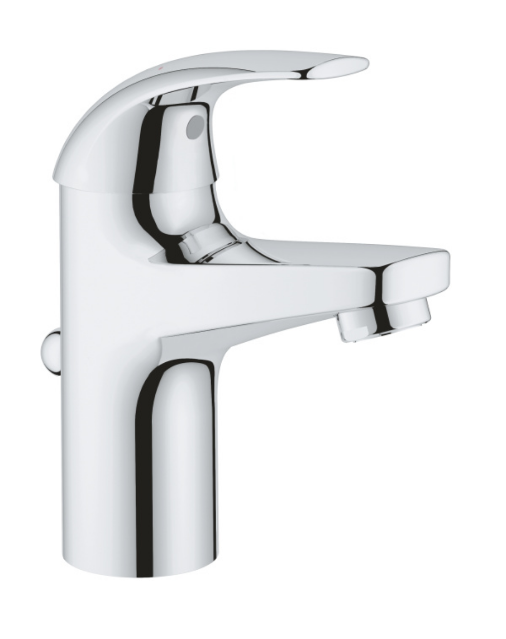 Смеситель для раковины с донным клапаном Grohe Start Curve однорычажный хром 23805000