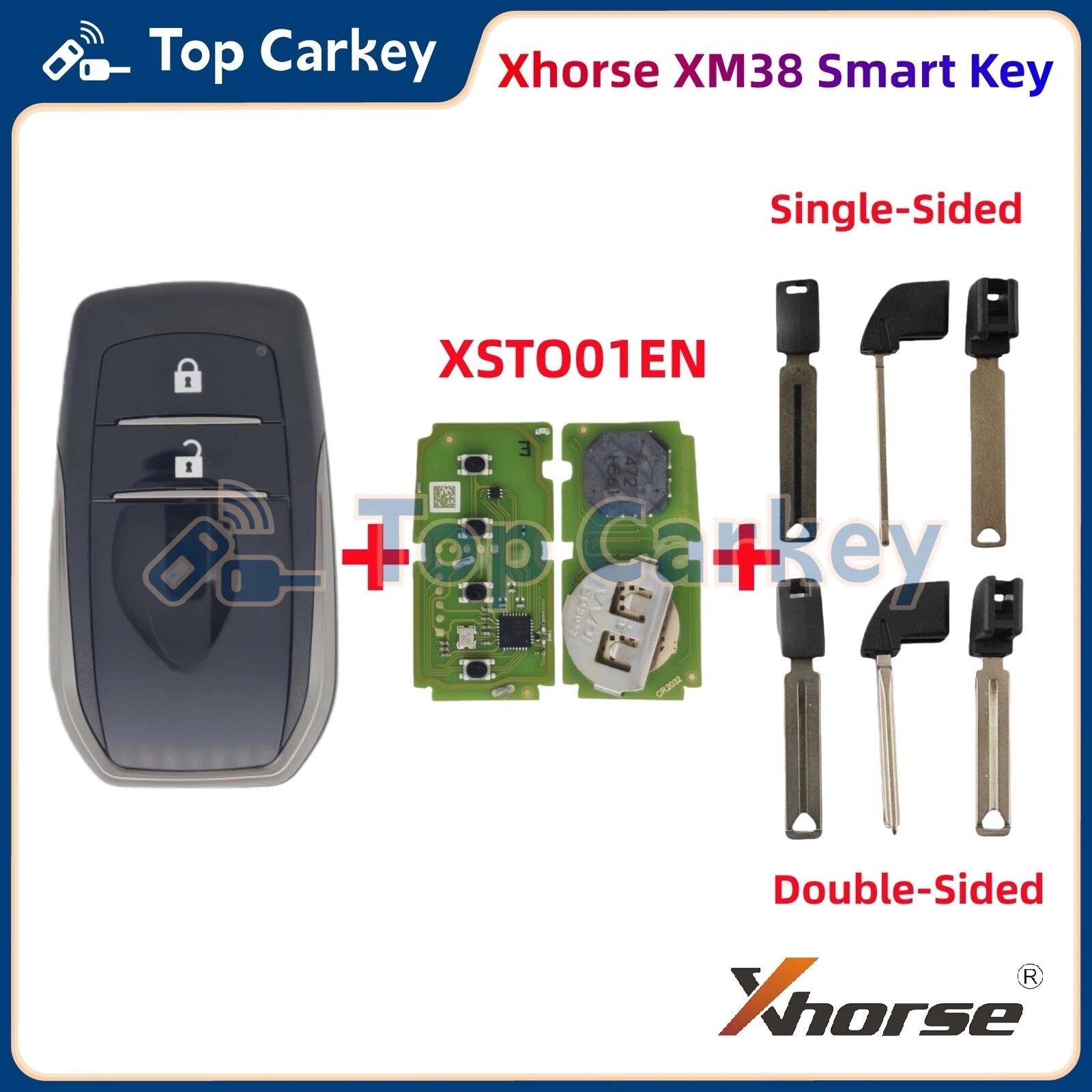 Xhorse XM38 XSTO01EN смарт-ключ Toyota Land Cruiser Prado