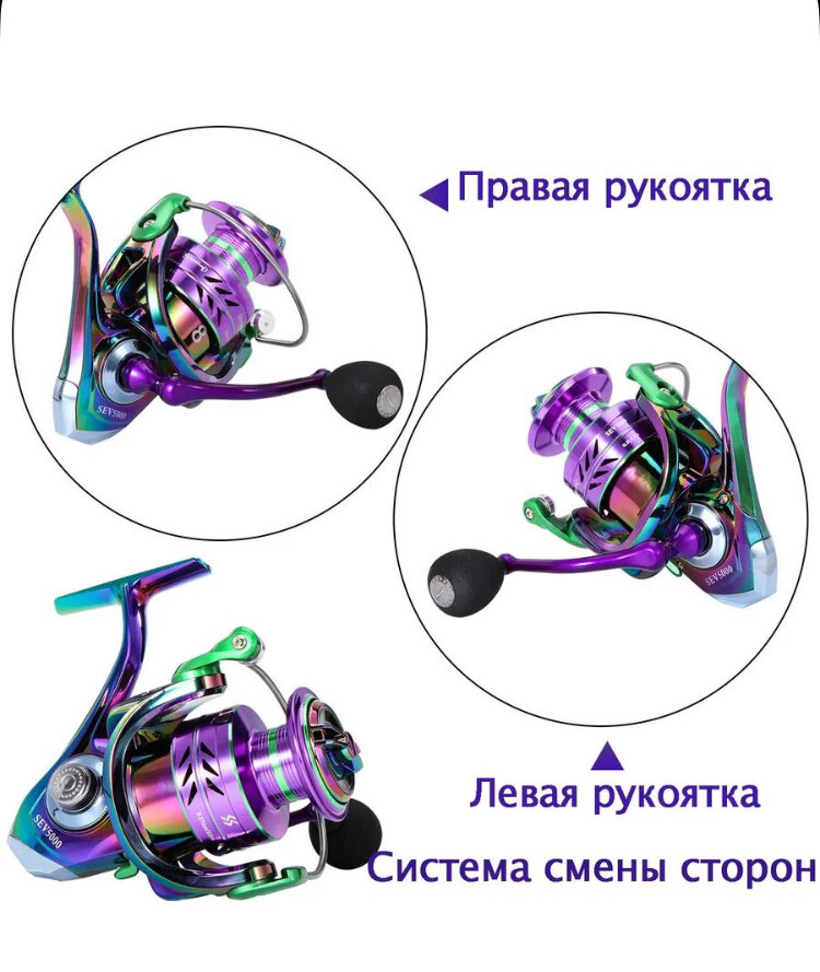 Катушка для спиннинга VX2000 — фото 1