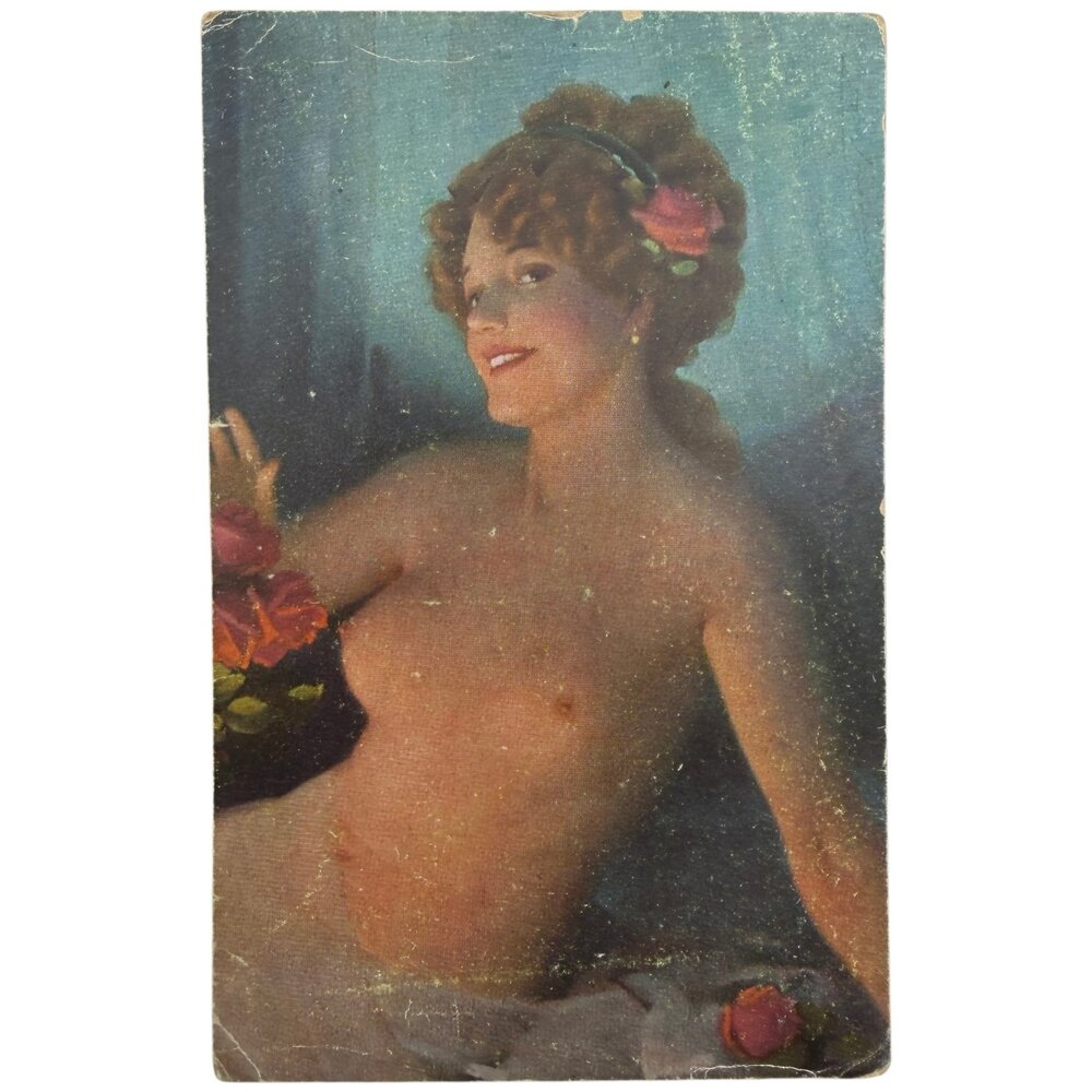 Почтовая открытка "Утро" 1900-1915 гг. Германская Империя