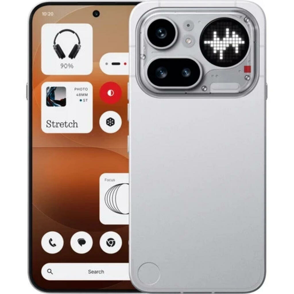 Смартфон Nothing Phone 4A Pro, 12/256Gb, Silver (Серебристый)