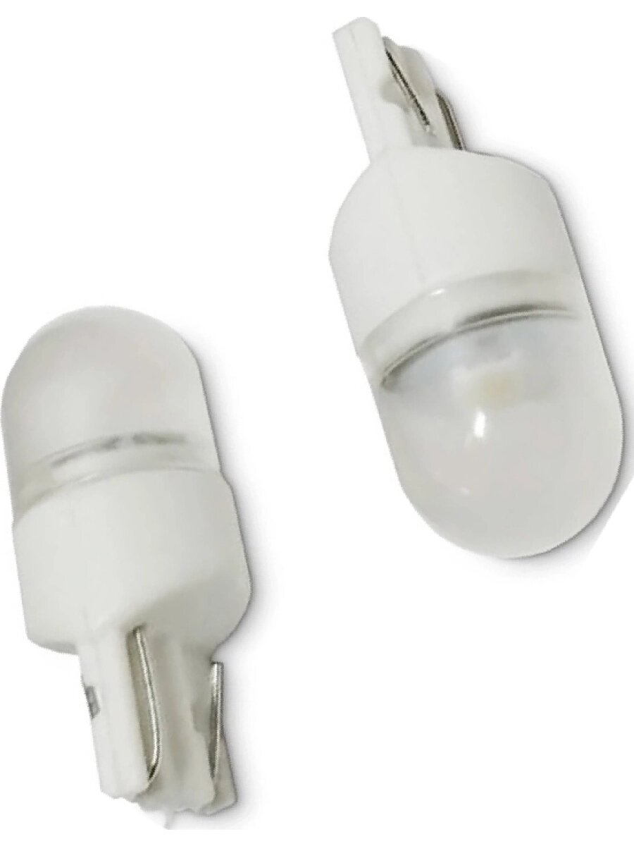Комплект светодиодных ламп AVS T10 T127-10 (A85424S) 10 шт, белый, W2.1x9.5d 1SMD 3030 12V 1W