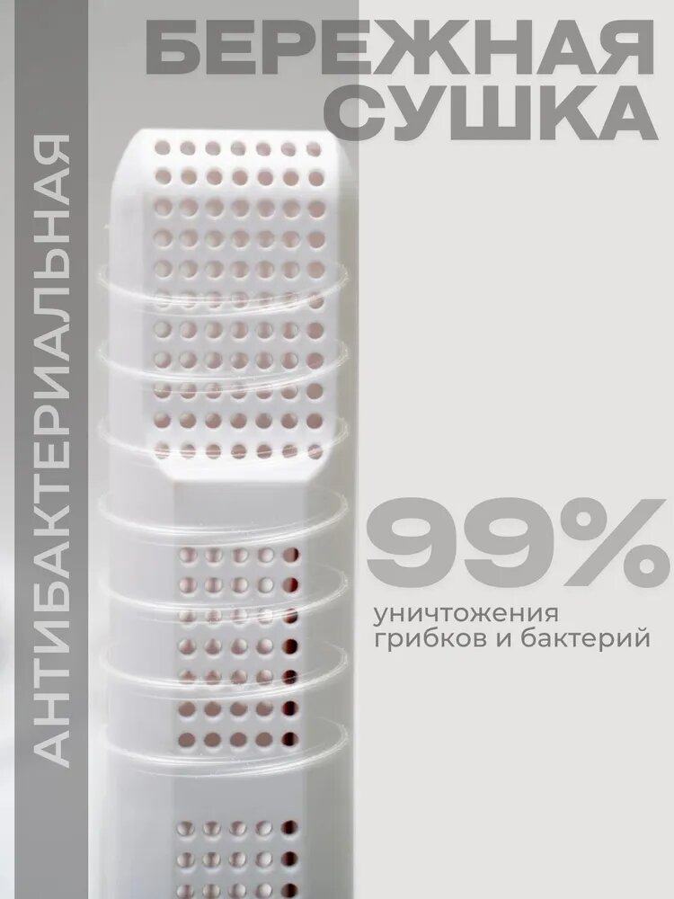 Электрическая сушилка для обуви, 30 минут быстрая сушка, самая мощная, Белый Красивый цвет E539 — фото 1