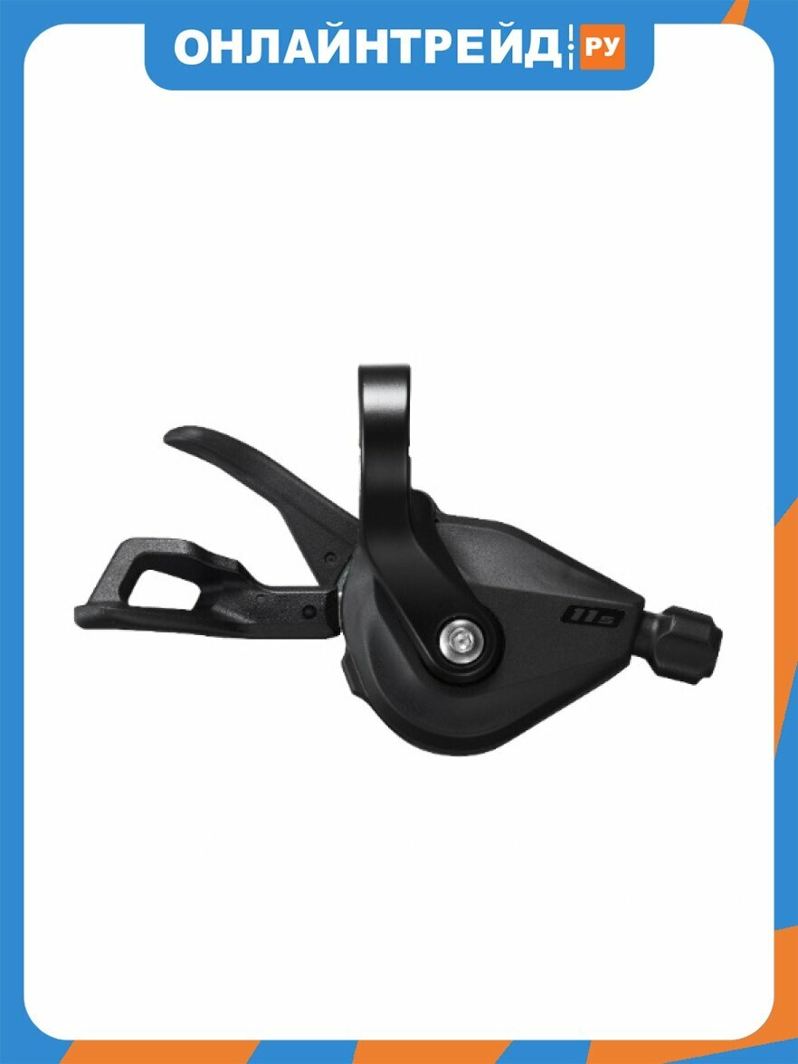 Шифтер Shimano Deore, M5100, правый, 11 скоростей, без индикатора, трос 2050мм, черный, без упаковки
