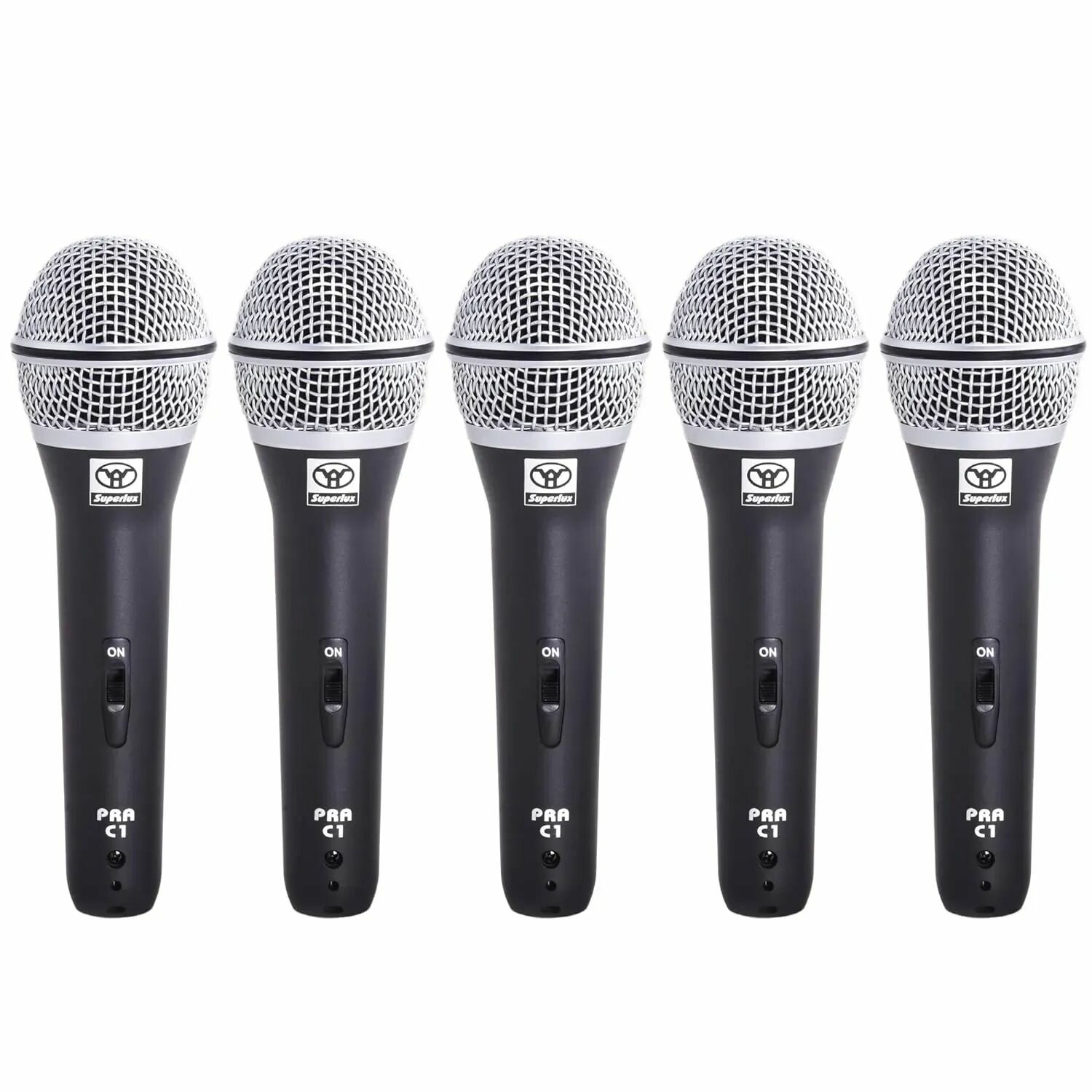 Вокальный микрофон Superlux PRAC5 Black (5 штук)