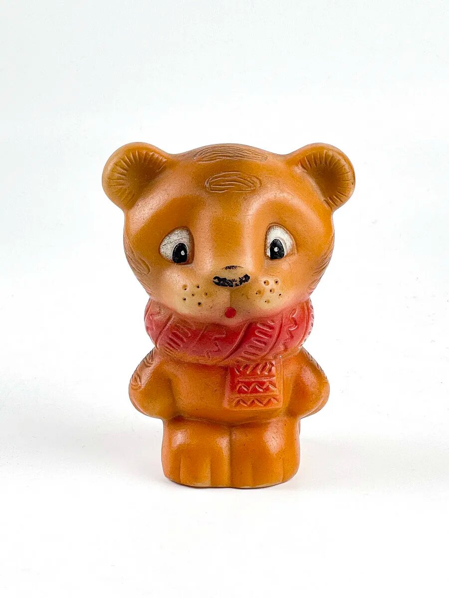 Винтажная игрушка резиновая, пищалка. СССР