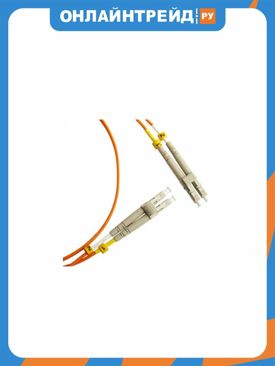 Патч-корд оптический Toplan , дуплексный, LC/PC-LC/PC, OM3 MM 50/125, 1.0 м (DPC-TOP-OM3-LC/P-LC/P-1.0)