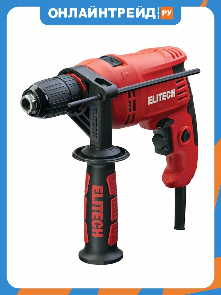 Дрель ударная Elitech 650 Вт ДУ 0713РЭ