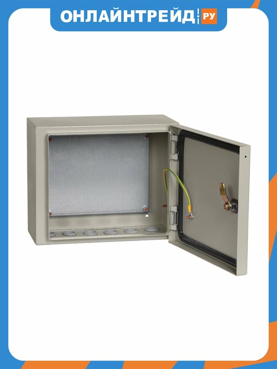 Корпус металлический Iek ЩМП-2.3.1-0 250х300х150 У2 IP54, YKM40-231-54