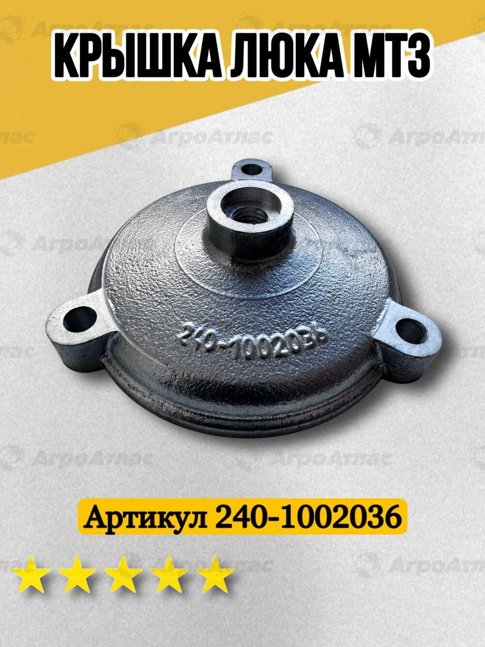 Крышка 240-1002036 люка привода ТНВД МТЗ-80/82