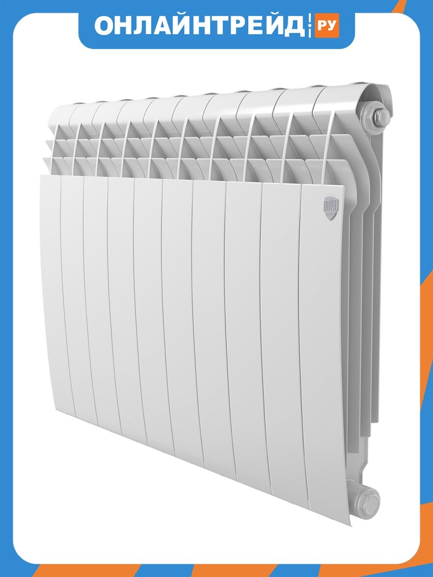 Радиатор Royal Thermo BiLiner B 500 Белый - 10 секц.