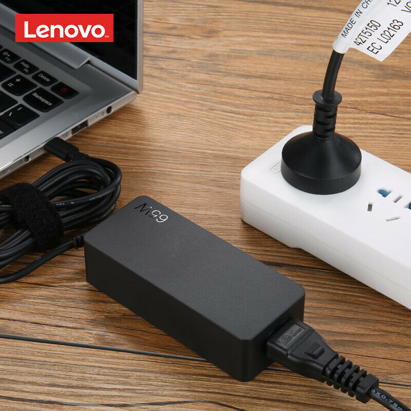 Оригинальное зарядное устройство Lenovo 65 Вт USB-C для ThinkPad X1 T14 T490 20В 3.25А Цвет：Адаптер USB-C 65 Вт [20В