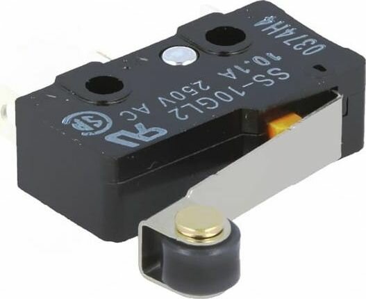 OMRON SS-10GL2 Микропереключатель SNAP ACTION; с рычагом (с роликом); SPDT, 1шт
