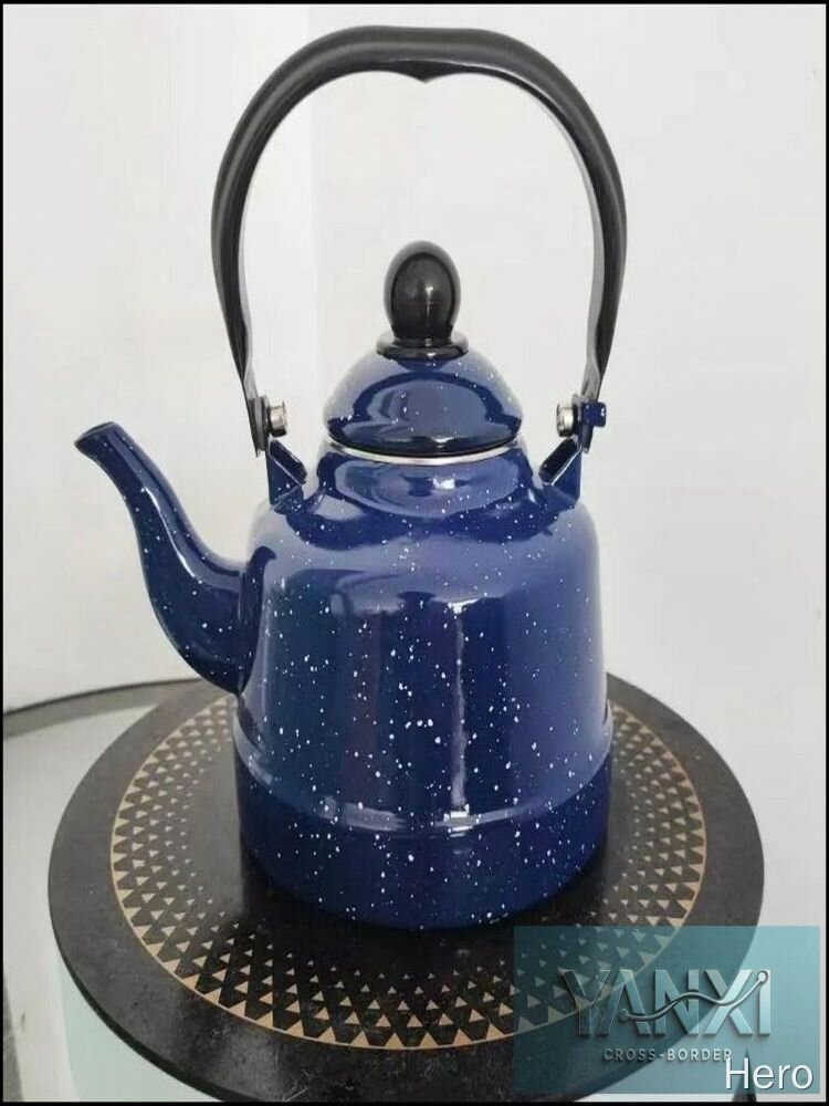 Эмалированный чайник YANXI 2.5 л, пятислойная глазурь, прочный и долговечный, для дома и кухни — фото 1