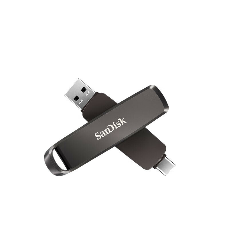 SanDisk 256GB USB 3.2 Type-C двухинтерфейсный SSD флеш-накопитель 1000 МБ/с чтение 900 МБ/с запись для смартфонов и
