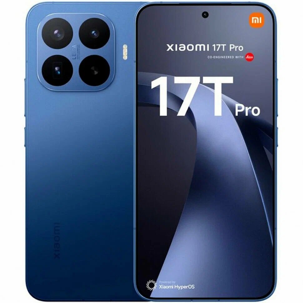 Смартфон Xiaomi 17T Pro 12/1Tb Deep Blue (синий) Dual: nano Sim + eSim (EU)