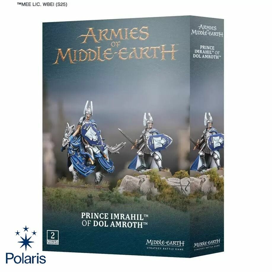 Middle-earth Strategy Battle Game Prince Imrahil of Dol Amroth 2 миниатюры для настольной игры