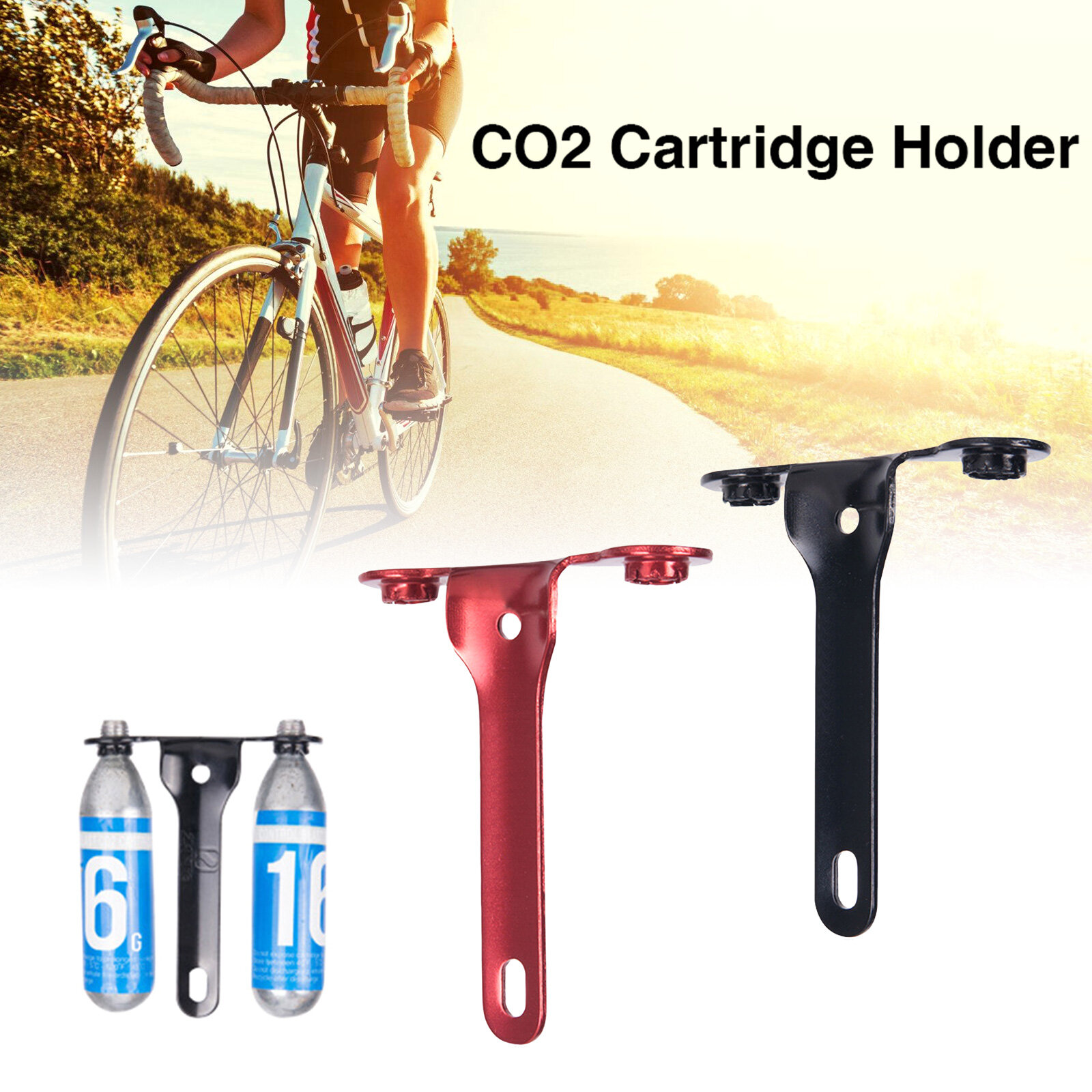 CO2 Cartridges Holder Bracket Mountain Bik — фото 1
