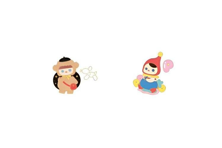 POP MART Pucky Elf Balloon Baby Collection, Confirmed model - Teddy Baby + Polk Baby (unboxing and unbagging)