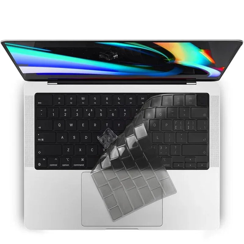 Силиконовый чехол для клавиатуры MacBook Air 15