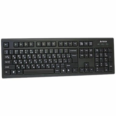 Клавиатура проводная A4Tech KR-85 USB черный