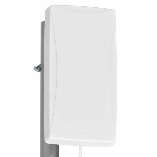Направленная панельная WiFi-антенна Антэкс AX-2412P, крепление на стену, разъем N-female