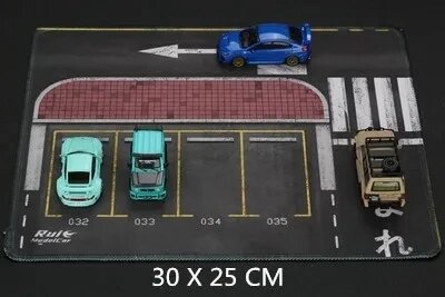 Подставка для модели автомобиля 1:64 30x25CM No car