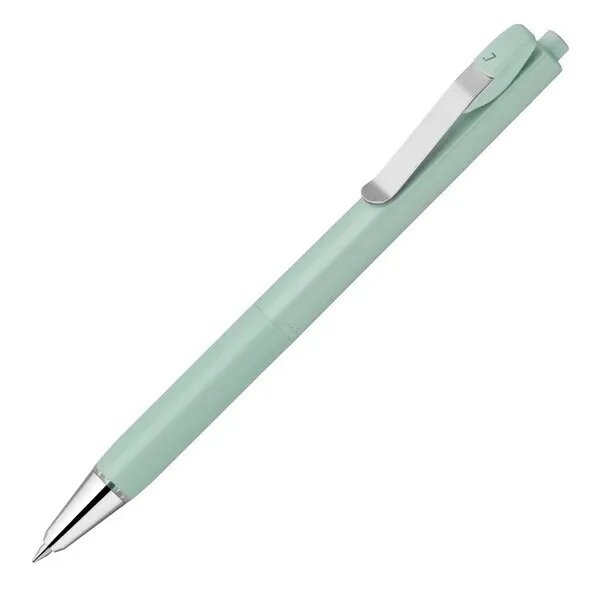 Зебра блен U масляная ручка черная 0,5/0,7 мм Голубой, 0.7mm mint green