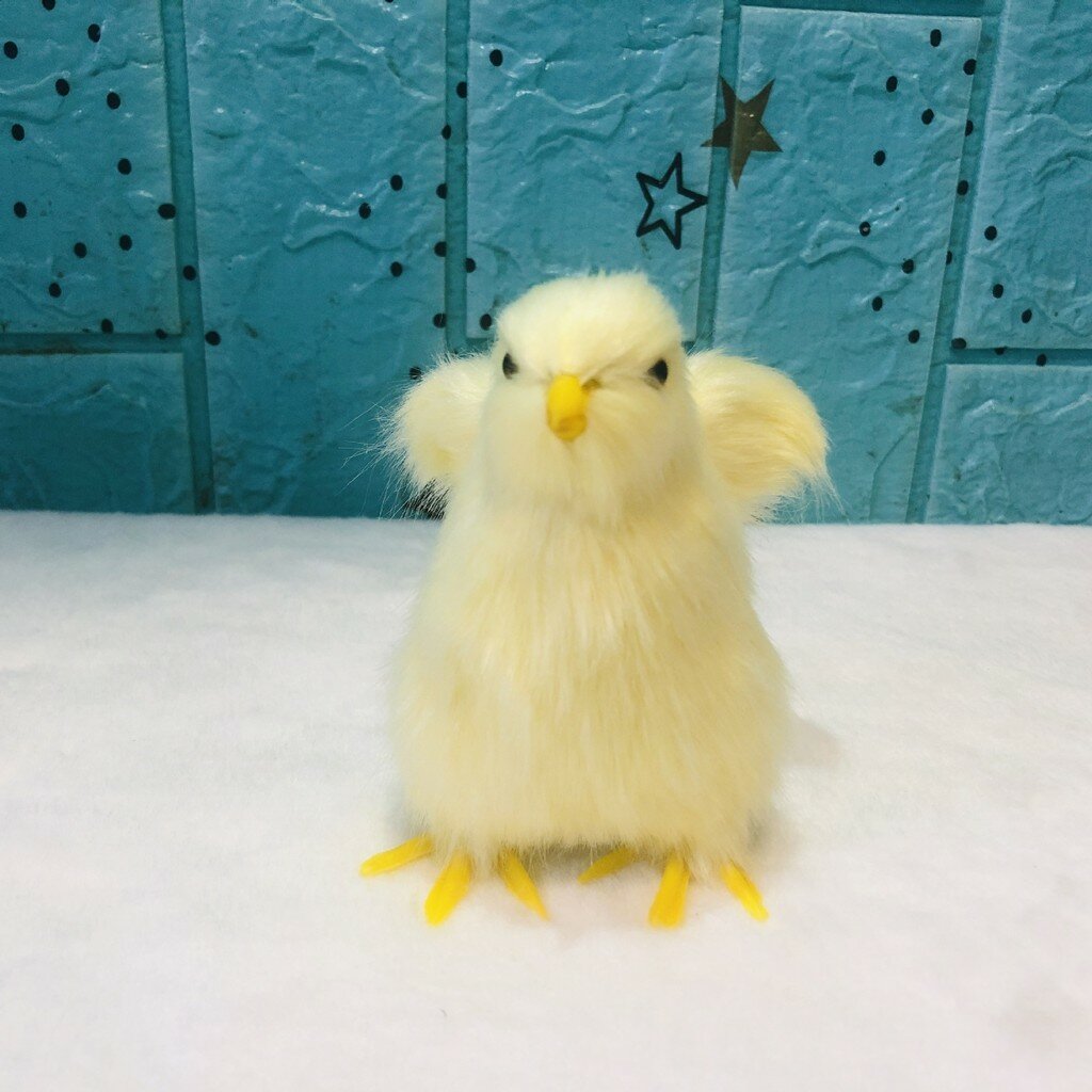 Plastic rooster model with moving head for kids animal learning and holiday use style 5