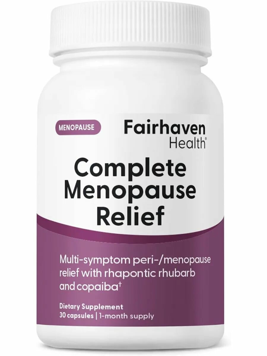 Комплекс при менопаузе (Complete Menopause Relief), 30 капс