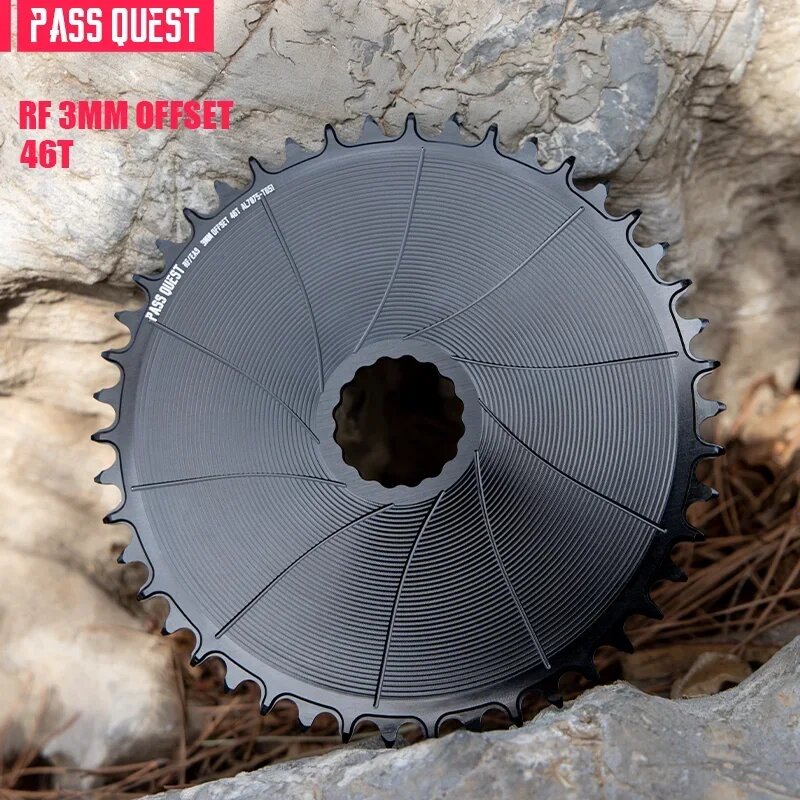 PASS QUEST звезда шатуна RF 3mm Offset 46T Black