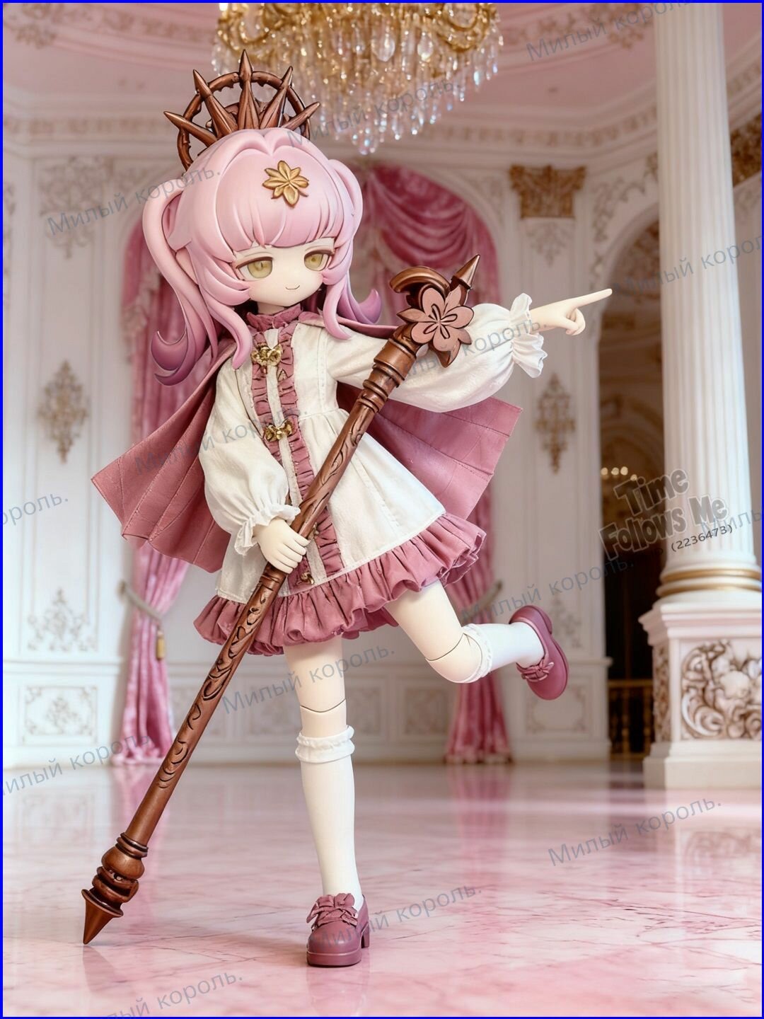 LEI-Doll 1/8 Кукла BJD с шаровидными суставами Lunar Lore, 26 см, полный набор одежды и аксессуаров, коллекционная игруш